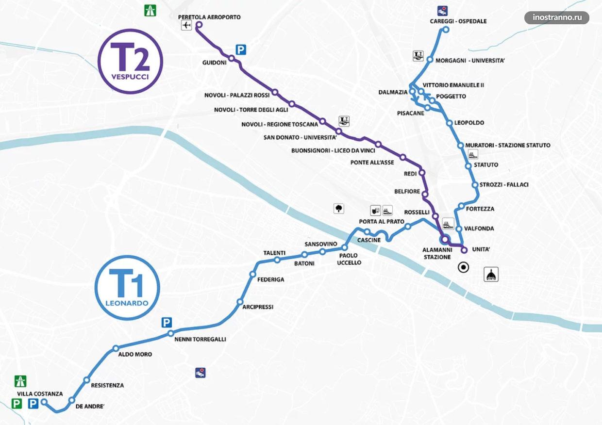 Общественный транспорт Флоренции - Иностранно.ру