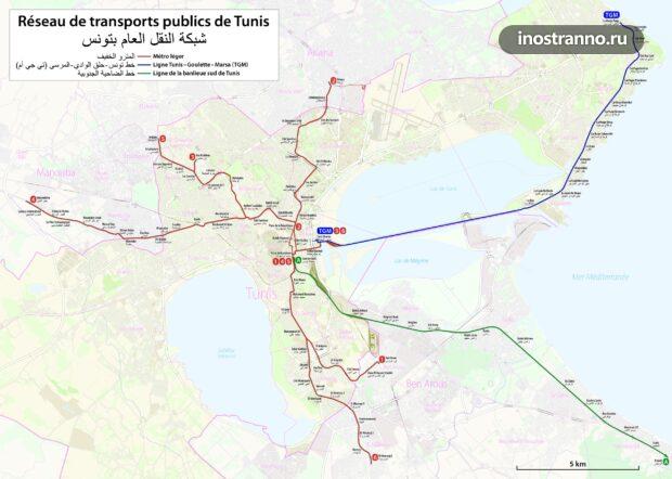 Общественный транспорт в Тунисе - Иностранно.ру